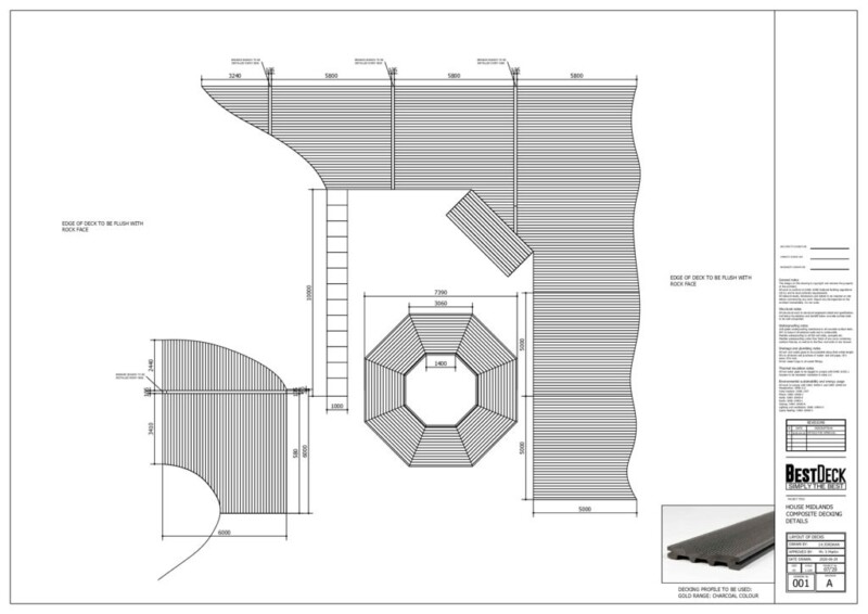 Technical Drawings - Best Deck Composite Wood Decking